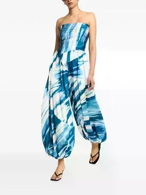 DIARRABLU Graphic Print Balloon-leg Trousers