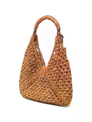 Ermanno Scervino Clio Leather Shoulder Bag