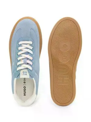 Hugo Logo Print Lace-up Sneakers