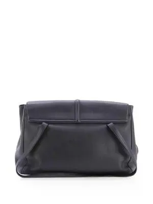 Celine Soft 16 Shoulder Bag In Grained Calfskin