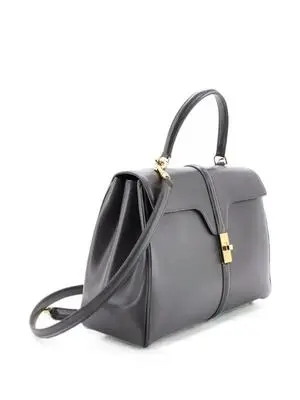 Celine 16 Top Handle Bag In Smooth Calfskin