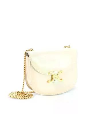 Celine Triomphe Besace Cléa Chain Flap Bag