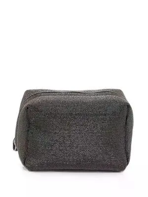 Brunello Cucinelli Monili Embellished Clutch Bag - Grey