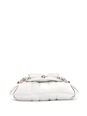Gucci Horsebit Chain Vertical Quilted Leather Small Shoulder Bag - Black