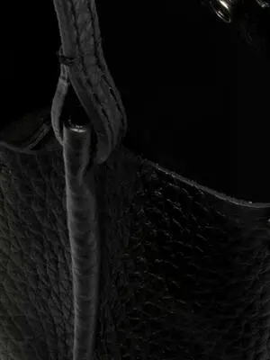 GIANNI CHIARINI Small Dua Leather Tote Bag