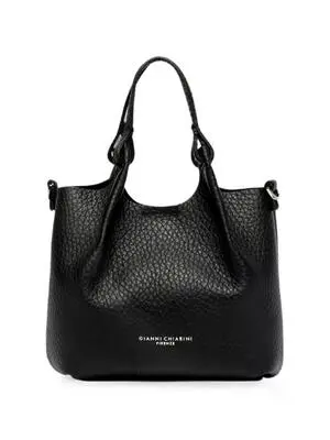 GIANNI CHIARINI Small Dua Leather Tote Bag