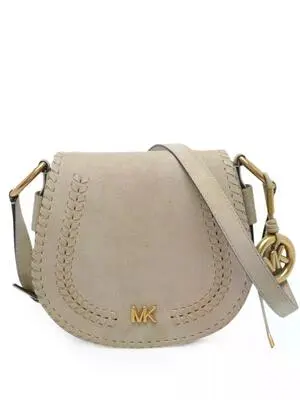 Michael Kors Josie Whipstitch Trim Crossbody Bag - Neutrals