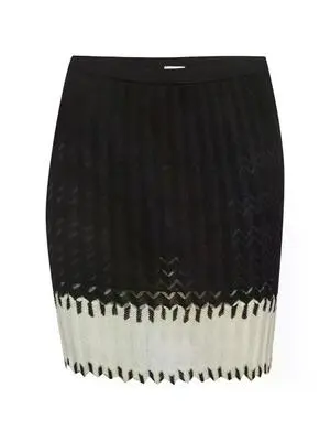 Missoni Zig Zag Knit Mini Skirt