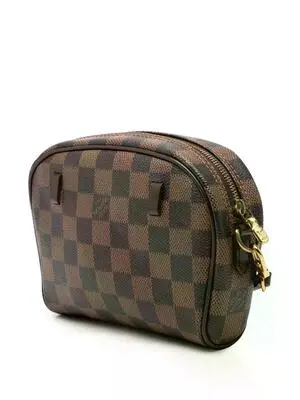 LOUIS VUITTON Damier Ebene Ipanema Pochette Crossbody Bag