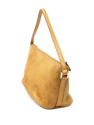 Gucci Suede Boat Shoulder Bag