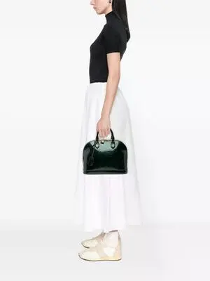 LOUIS VUITTON Monogram Vernis Alma Pm Handbag - Green