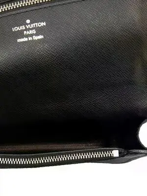 LOUIS VUITTON Damier Graphite Pochette Homme Belt Bag - Black