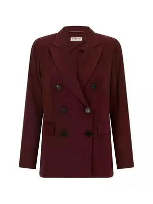 Alberto Biani Double-breasted Blazer - Red