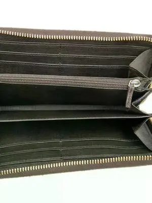 Gucci 2000-2015 Gg Supreme Zip Around Wallet Long Wallets