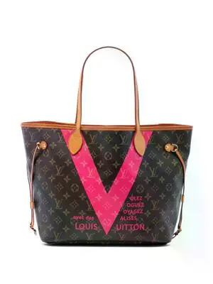LOUIS VUITTON Limited Edition Monogram Grenade V Neverfull Mm Tote Bag