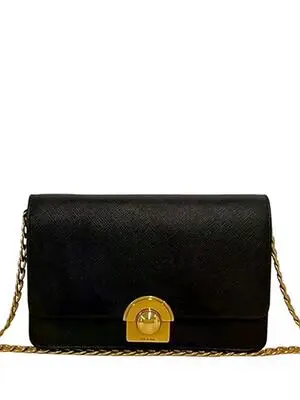Prada Saffiano Chain Crossbody Bag