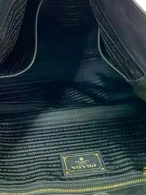 Prada Vitello Daino Convertible Tote Satchel