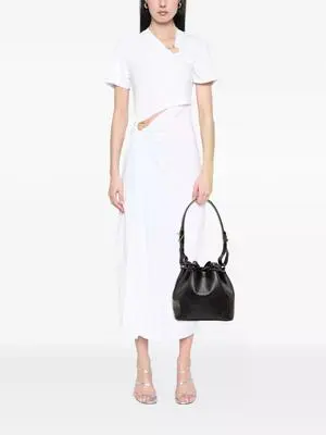 LOUIS VUITTON Epi Leather Petit Noe Bucket Bag - Black