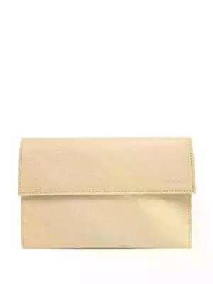 Prada 2010-2026 Cinghiale Trifold Wallet Small Wallets - Neutrals