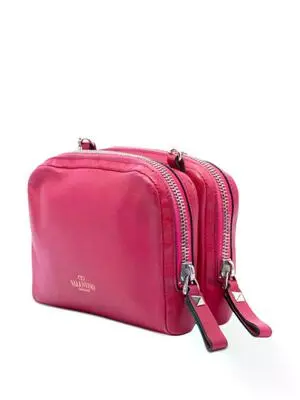 Valentino Garavani Rockstud Double Zip Chain Crossbody Bag