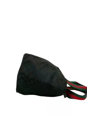 Gucci Gg Canvas Web Tote Bag