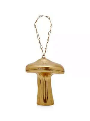 Cult Gaia Mushroom Clutch Bag - Gold