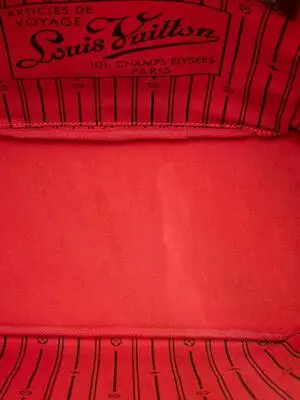 LOUIS VUITTON Damier Ebene Neverfull Mm Tote Bag