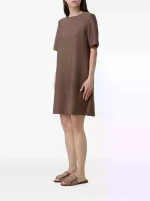 Max Mara Crêpe T-shirt Mini Dress