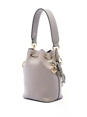 Fendi Mini Leather Mon Tresor Bucket Bag Satchel