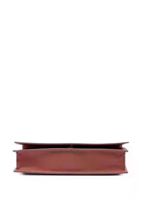 Celine Leather Frame Wallet On Chain Crossbody Bag