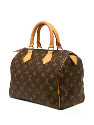 LOUIS VUITTON Monogram Speedy 25 Boston Bag