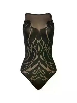 Wolford Rose Shadow Sleeveless Bodysuit