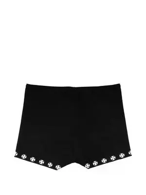 Chrome Hearts Cross-print Drawstring Shorts