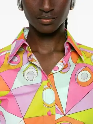 Emilio Pucci Geometric Print Shirt