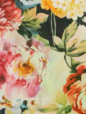 Dolce & Gabbana Floral Print Midi Pencil Skirt