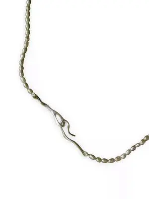 PEARL & CAVIAR Oriana Pearl-embellished Necklace