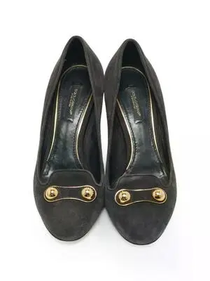 Dolce & Gabbana Embellished Block Heel Pumps