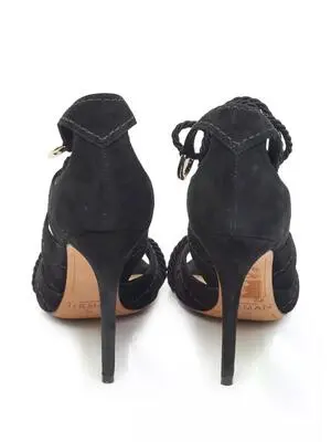 ALEXANDRE BIRMAN Rope Lace-up Heeled Sandals