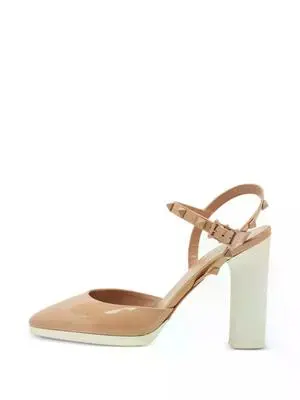 Valentino Garavani Rockstud Leather Heeled Sandals