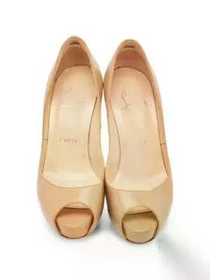 CHRISTIAN LOUBOUTIN Very Privé Peep-toe Heels