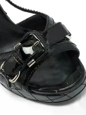 Burberry Quilted Buckle Sandals