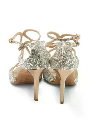 JIMMY CHOO Lance Crystal Sandals