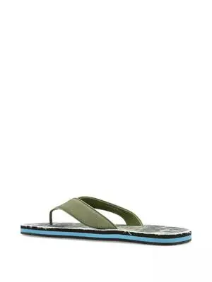 Balenciaga Graphic Print Thong Flip-flops