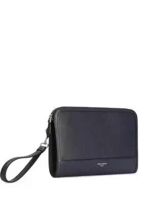 Dolce & Gabbana Atene Clutch Bag In Calfskin