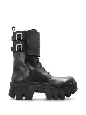 Balenciaga Bulldozer Lace-up Boots