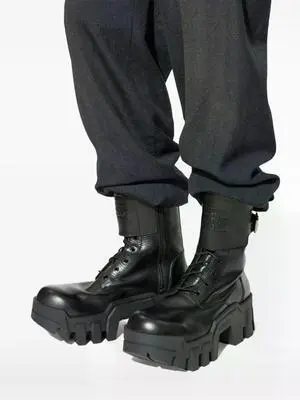 Balenciaga Bulldozer Lace-up Boots