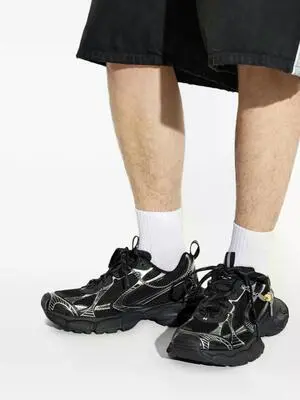 Balenciaga 3xl Charm-embellished Mesh Sneakers