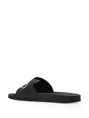 Balenciaga Logo-print Slides