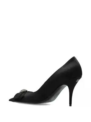 Balenciaga Embellished Bow Pointed Pumps