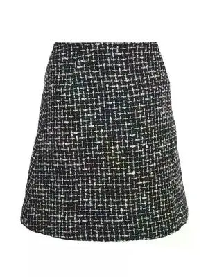 Dior Tweed Wrap Mini Skirt